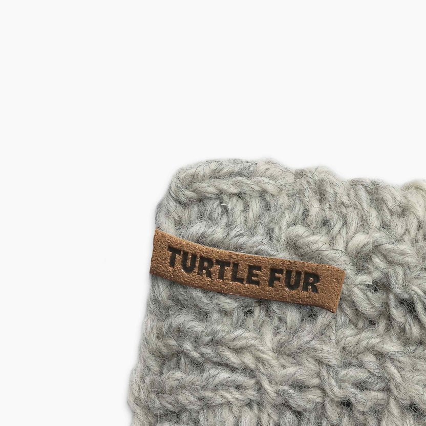 Mika Hand Knit Artisan Wool Fingerless Mittens – Turtle Fur®